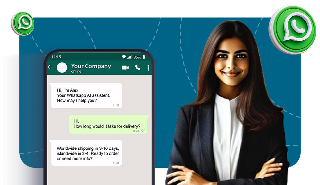AI WhatsApp Instant Reply Chatbot for Businesses - Sprout